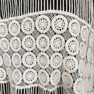 Nasty Gal | Dresses | Nasty Gal Kerol D Crochet Fringe Dressswim Cover ...